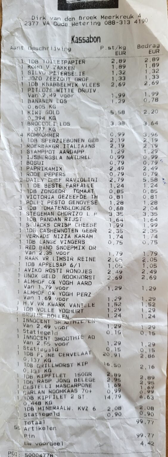 Bonnetje: "Mijn koelkast ziet eruit alsof ik elk weekend een verjaardag ...